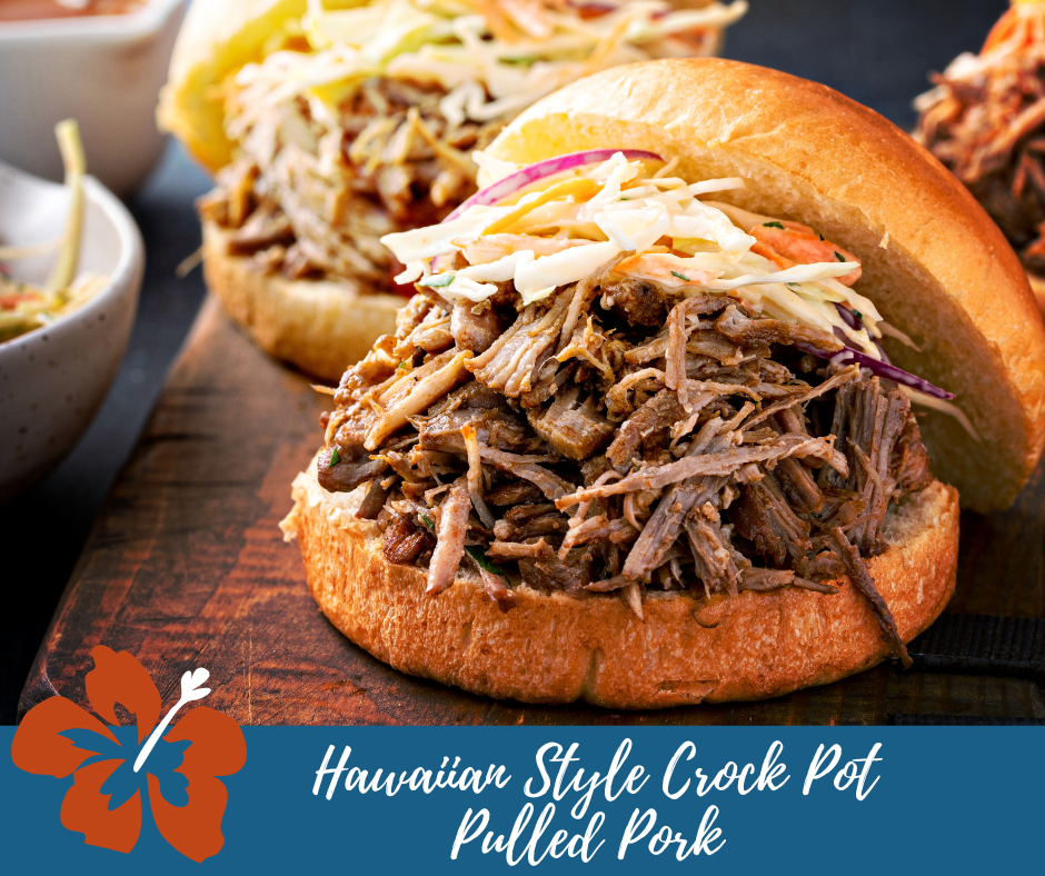 Hawaiian Style Crock Pot Pulled Pork | Tastes of Aloha