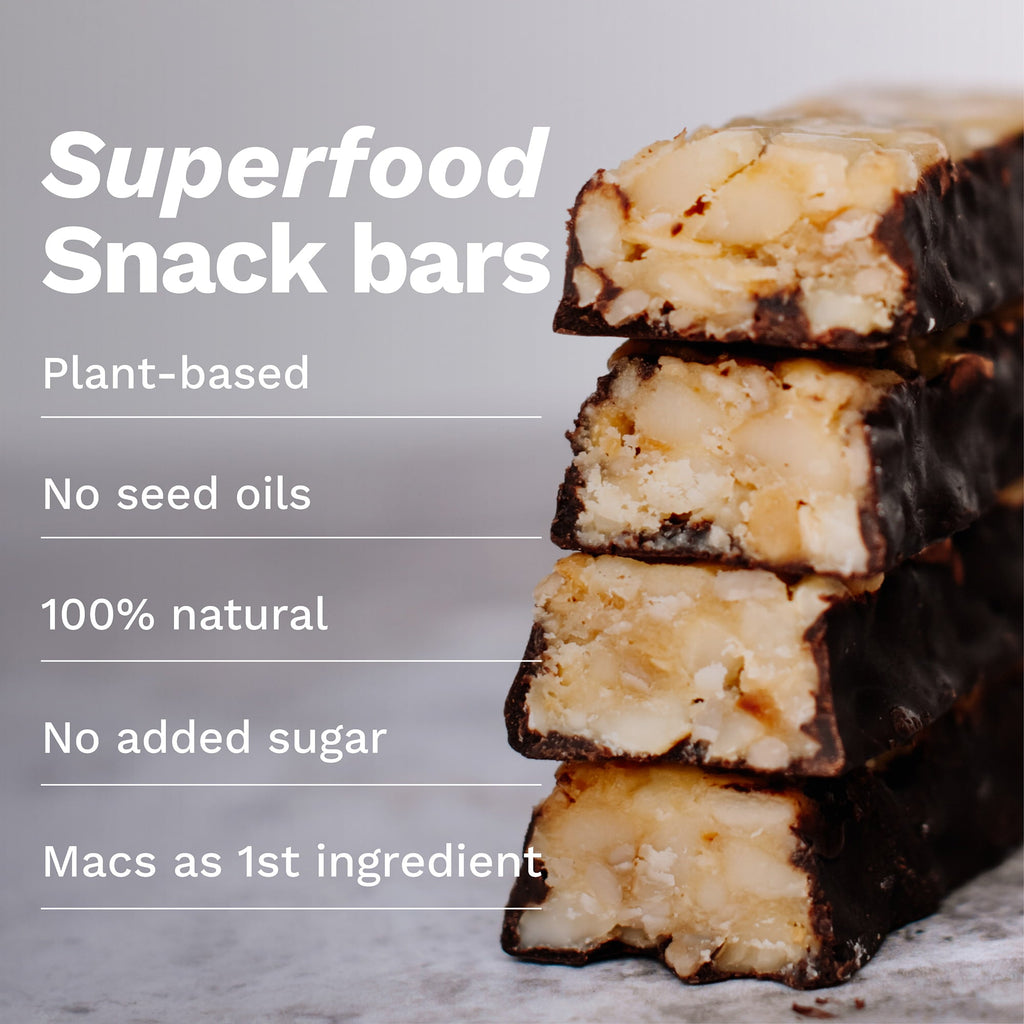 Chocolate Macadamia Nuts Snack Bar (12 Bars) | Tastes of Aloha