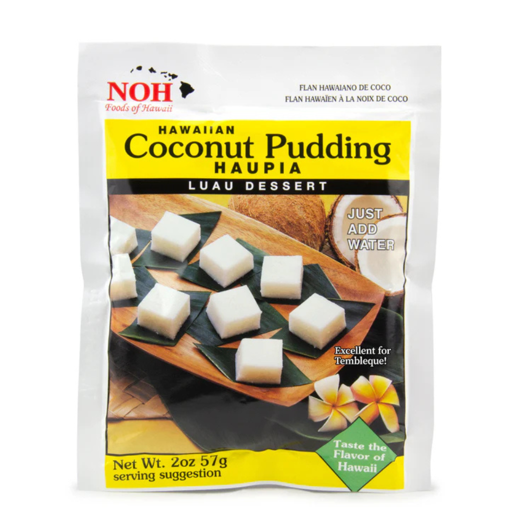 Noh Foods Hawaiian Coconut Pudding (Haupia) Mix | Tastes of Aloha